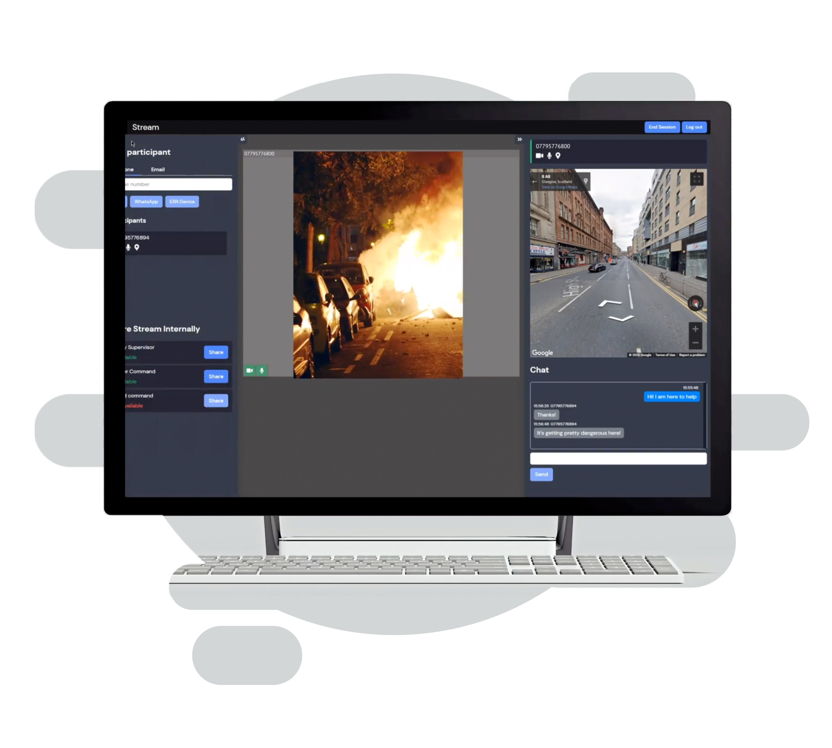 Streaming technology gives control room operators eyes on the ground at ...